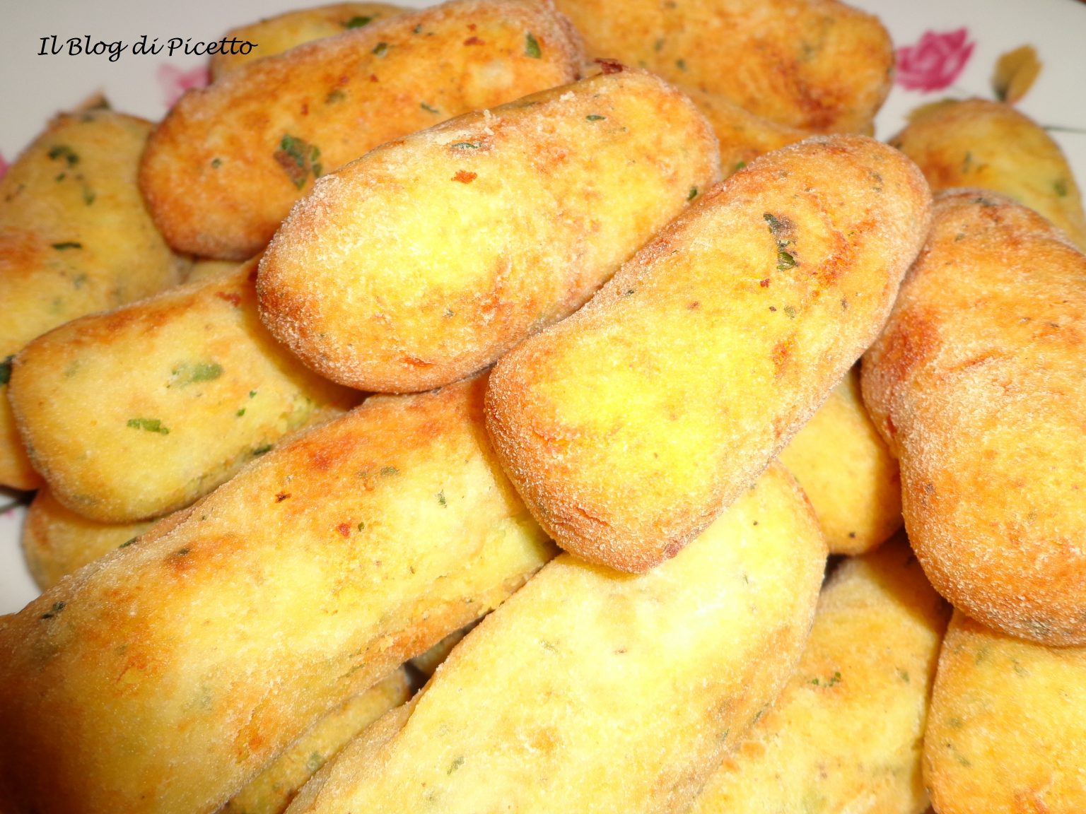 Cazzilli siciliani, Crocchette o Crocchè di patate - Il Blog di Picetto