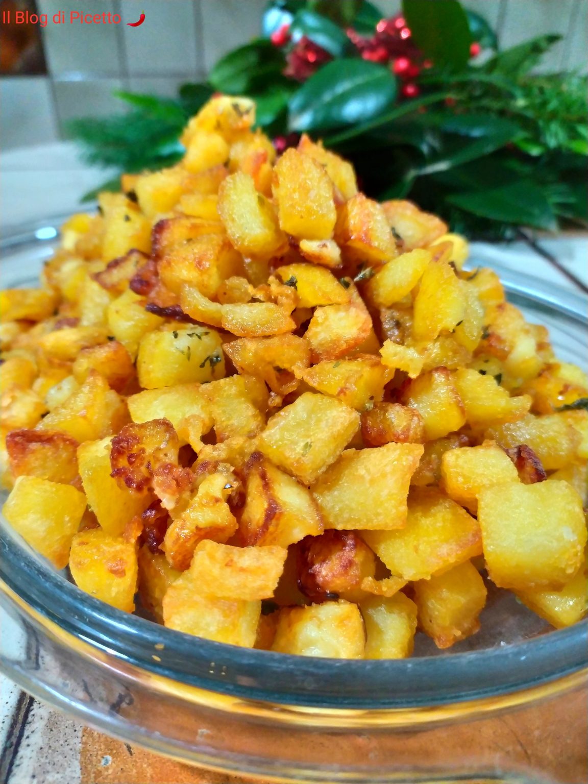 Patate 'mpacchiuse con funghi rositi e vavusi - Il Blog di Picetto